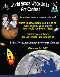 Youth Art Contest sponsored by Astronauts for Hire | Space-for-All at ...