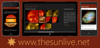 The Sun Live – a new app for Windows 8.1 and Phone 8 | Space-for-All at ...