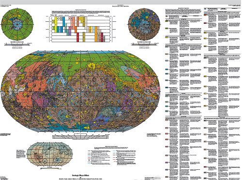 New geologic map of Mars | Space-for-All at HobbySpace
