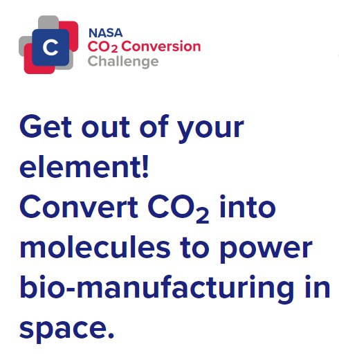 NASA opens the “CO2 Conversion Challenge” competition | Space-for-All ...