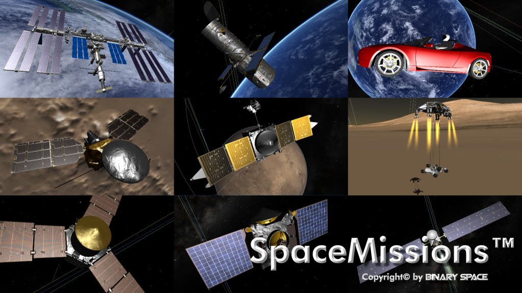 SpaceMissions – a 3D Solar System & Space Missions Simulator | Space ...