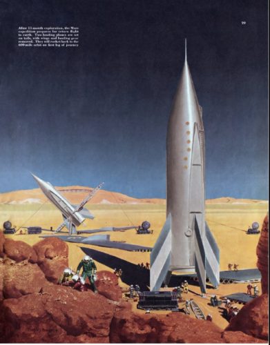 Chesley Bonestell documentary now on the International Space Station ...